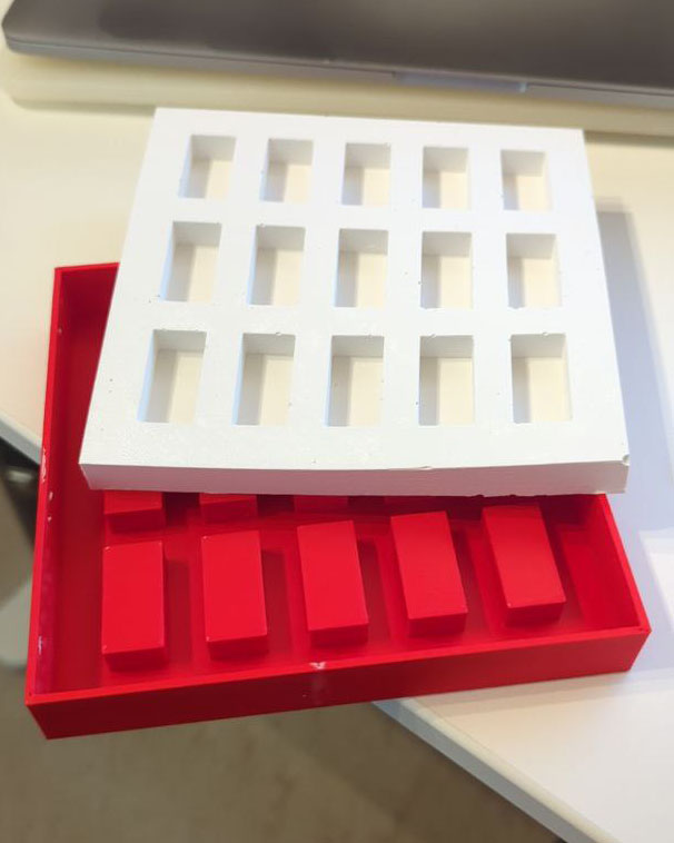 Inverted mold for miniature bricks von Pnoreck | Kostenloses STL-Modell ...