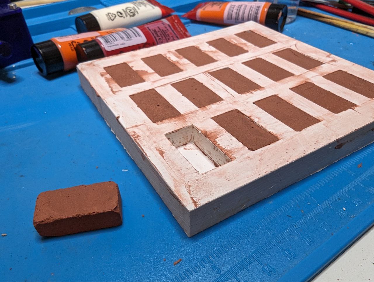 Inverted mold for miniature bricks von Pnoreck | Kostenloses STL-Modell ...