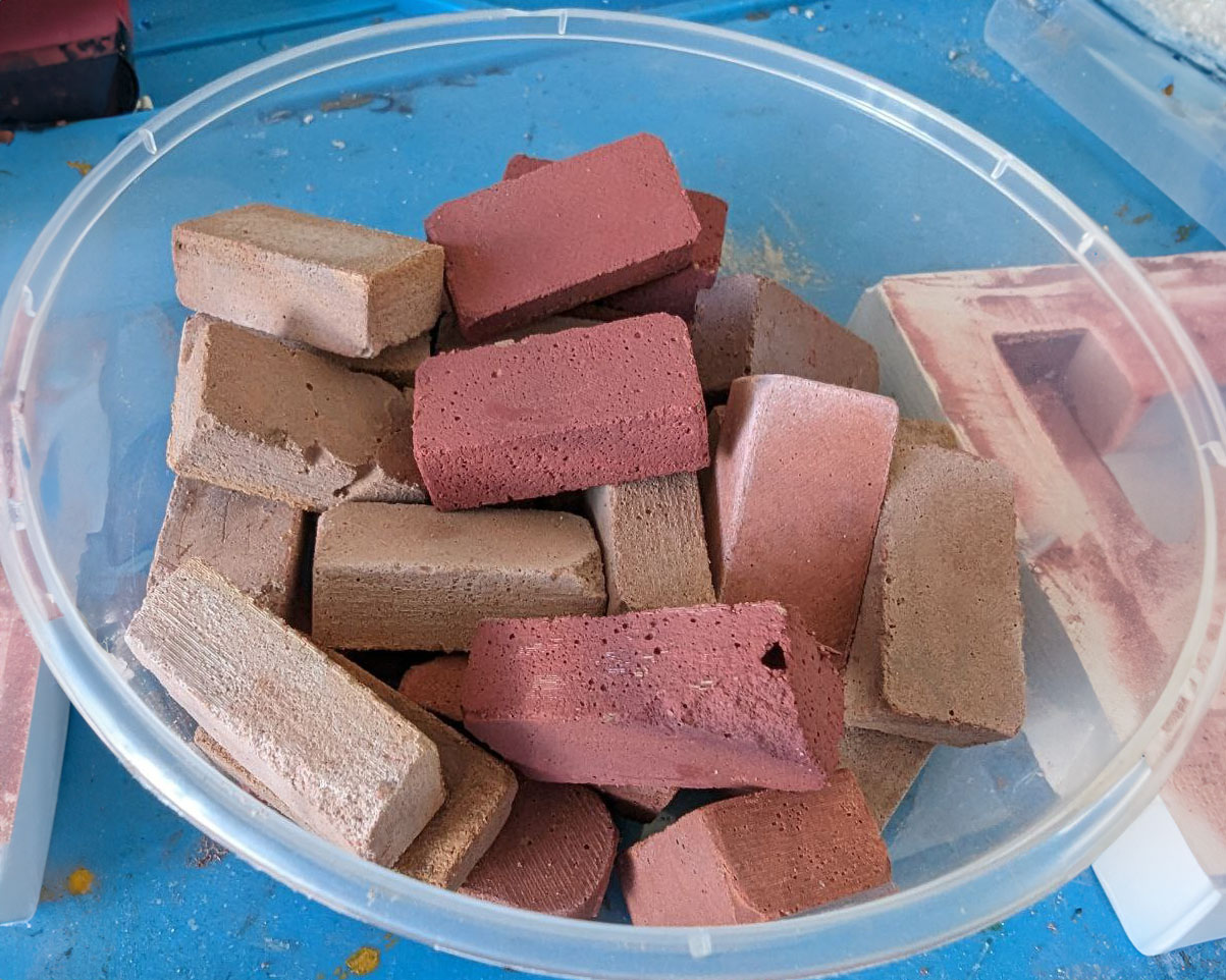Inverted mold for miniature bricks von Pnoreck | Kostenloses STL-Modell ...