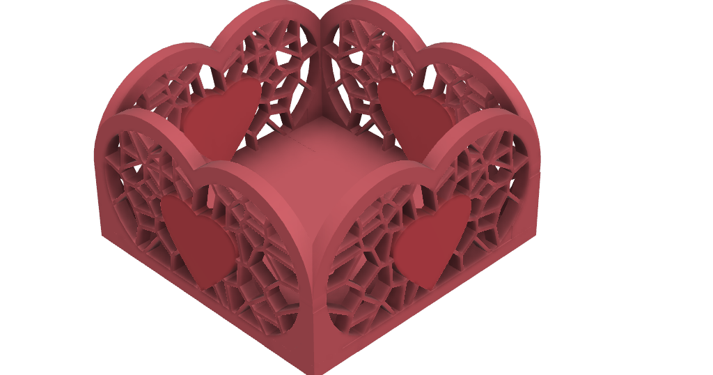 Valentines Centerpiece by Leon Evans | Download free STL model | Printables.com