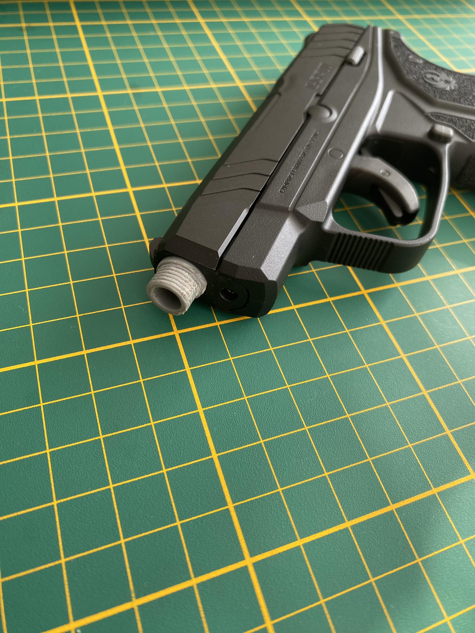 Airsoft Tokyo Marui LCP2 silencer adapter by bezo | Download free STL ...