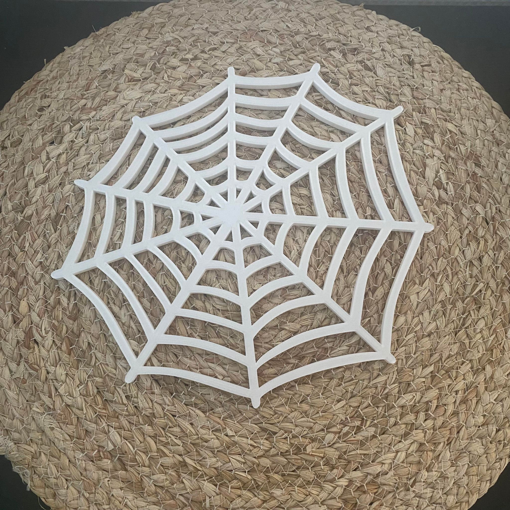 Spiderweb placemat by Arthena_3D | Download free STL model | Printables.com