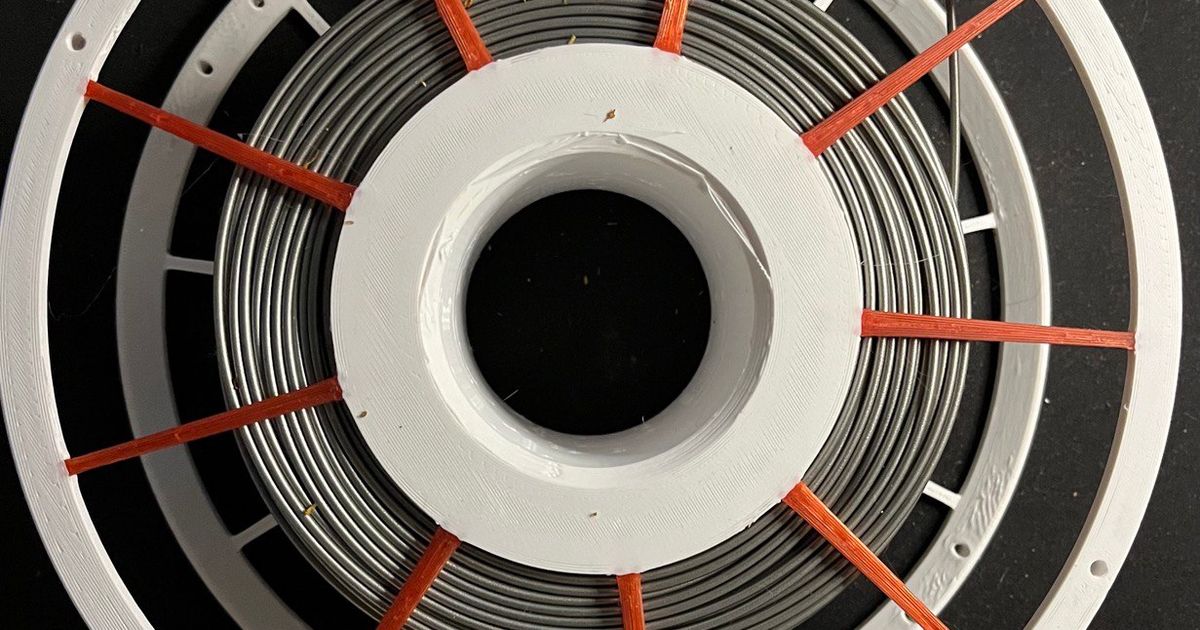 Spool for Filamentroller and HydraAMS (lightweight) by 3DByron ...