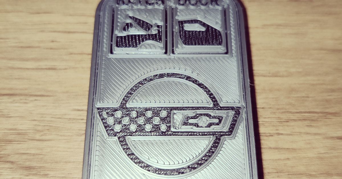 Corvette C4 Keyless Remote by swiss01 | Download free STL model ...