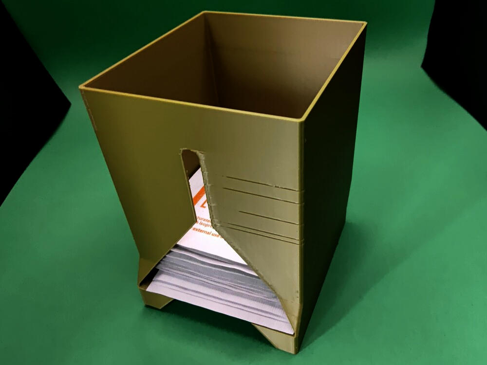 Webcol swab / Card dispenser by Stefan | Download free STL model ...