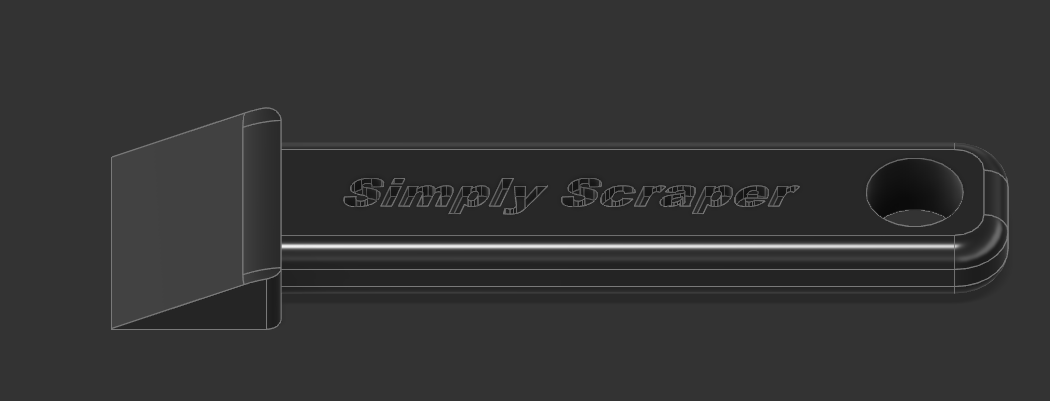 Simply Scraper by Shimon | Download free STL model | Printables.com