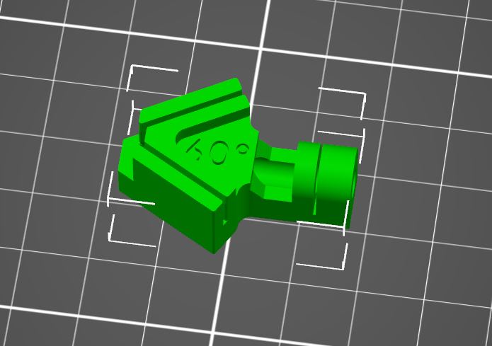 PTFE Cutting Jig 60° - MK3S+ for Triangle Labs Dragon by edmar ...