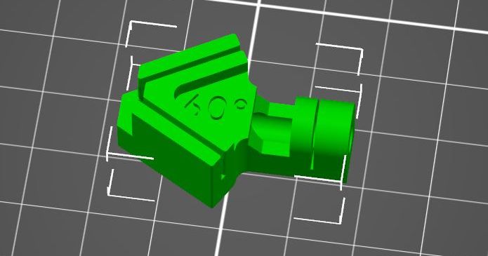 PTFE Cutting Jig 60° - MK3S+ for Triangle Labs Dragon par edmar ...