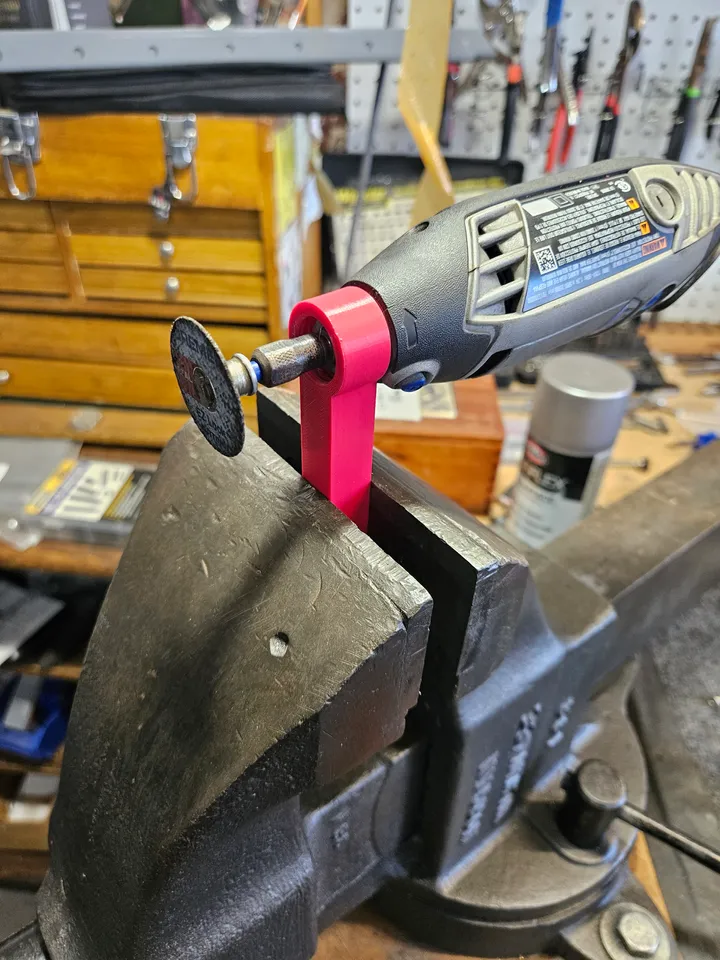 Dremel on a Stick (Dremel mount / holder) by WW Tech. | Download free ...