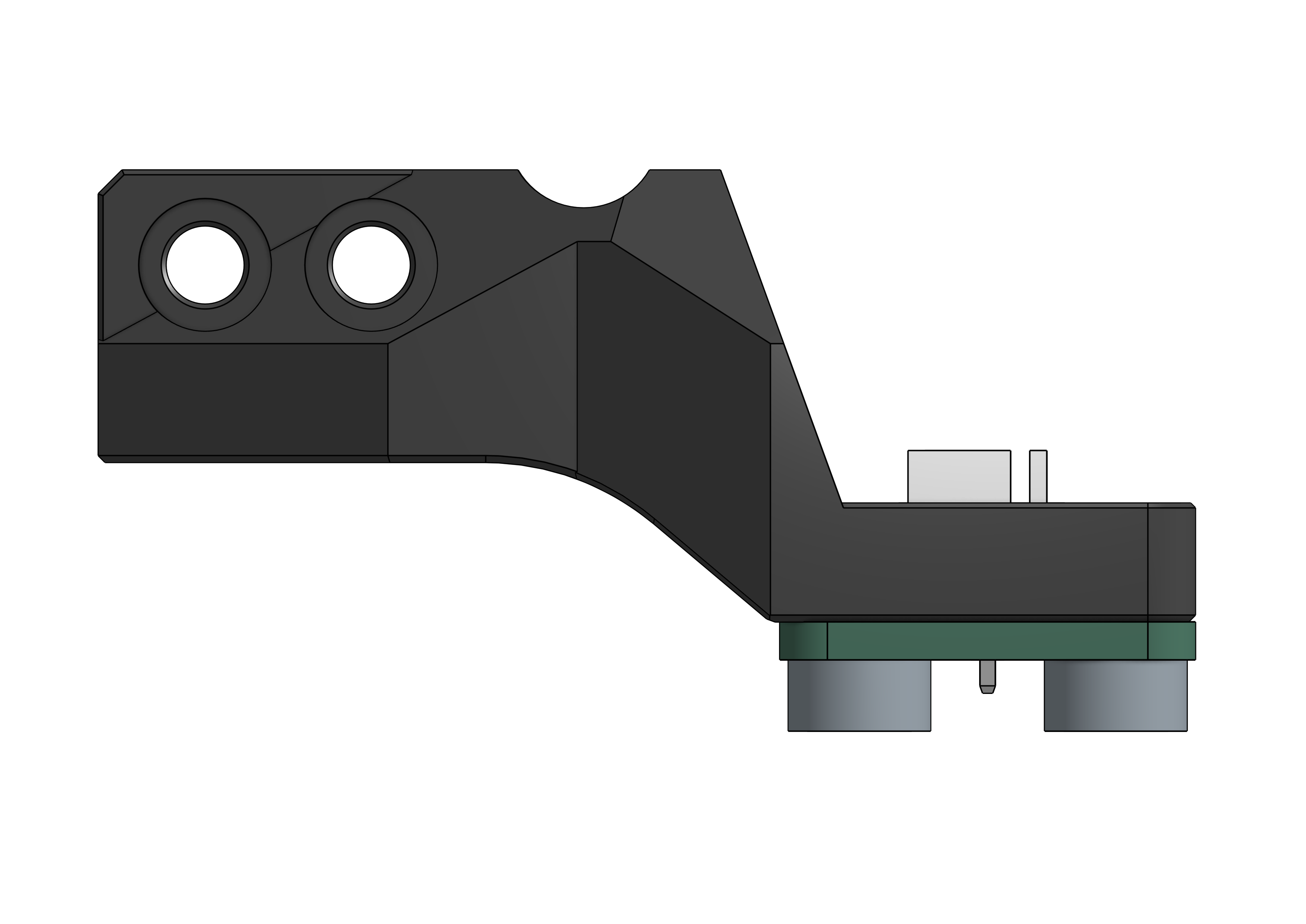 EVA 3 PCB Klicky Probe Mount von 6d6178 | Kostenloses STL-Modell ...