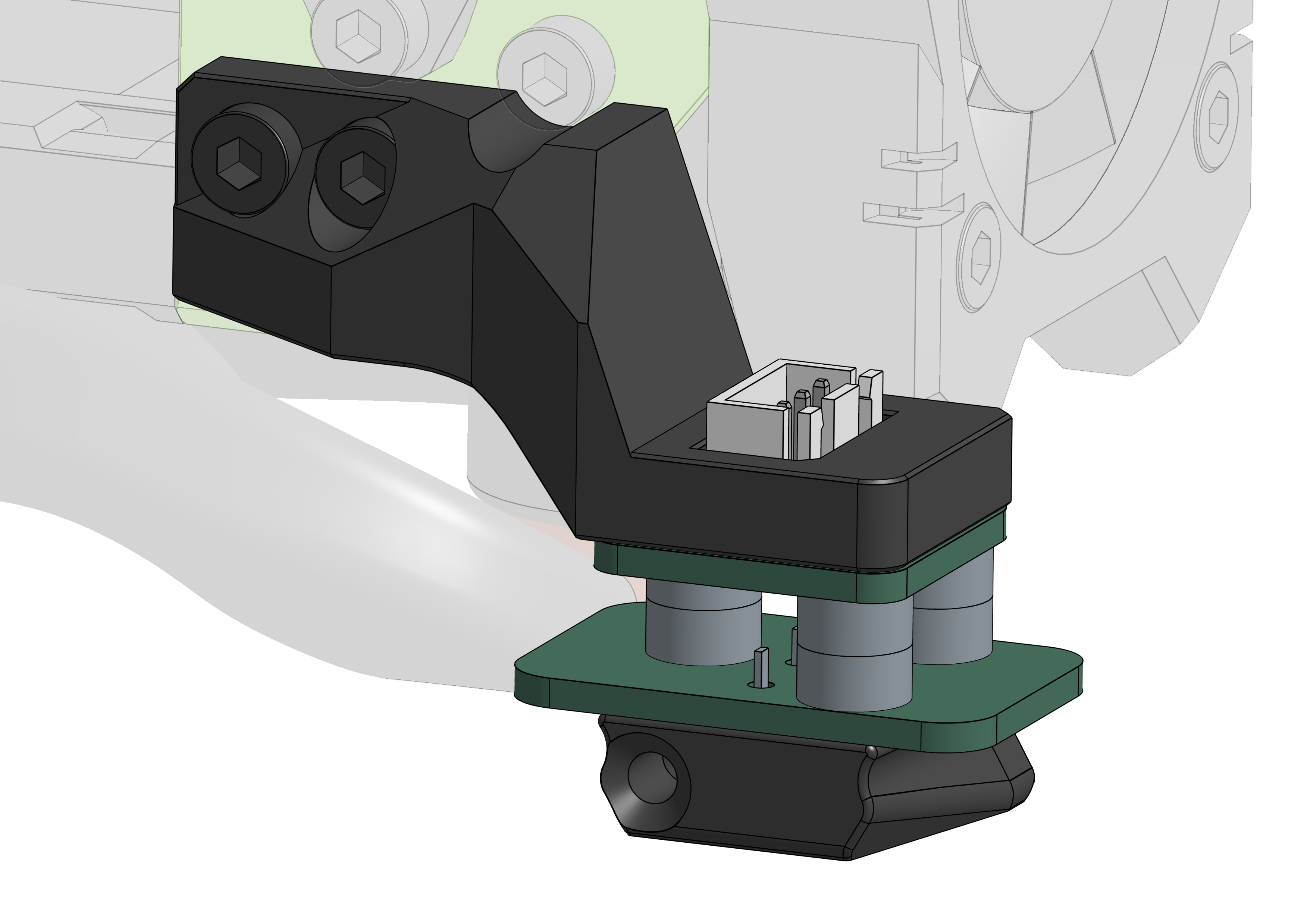 EVA 3 PCB Klicky Probe Mount von 6d6178 | Kostenloses STL-Modell ...