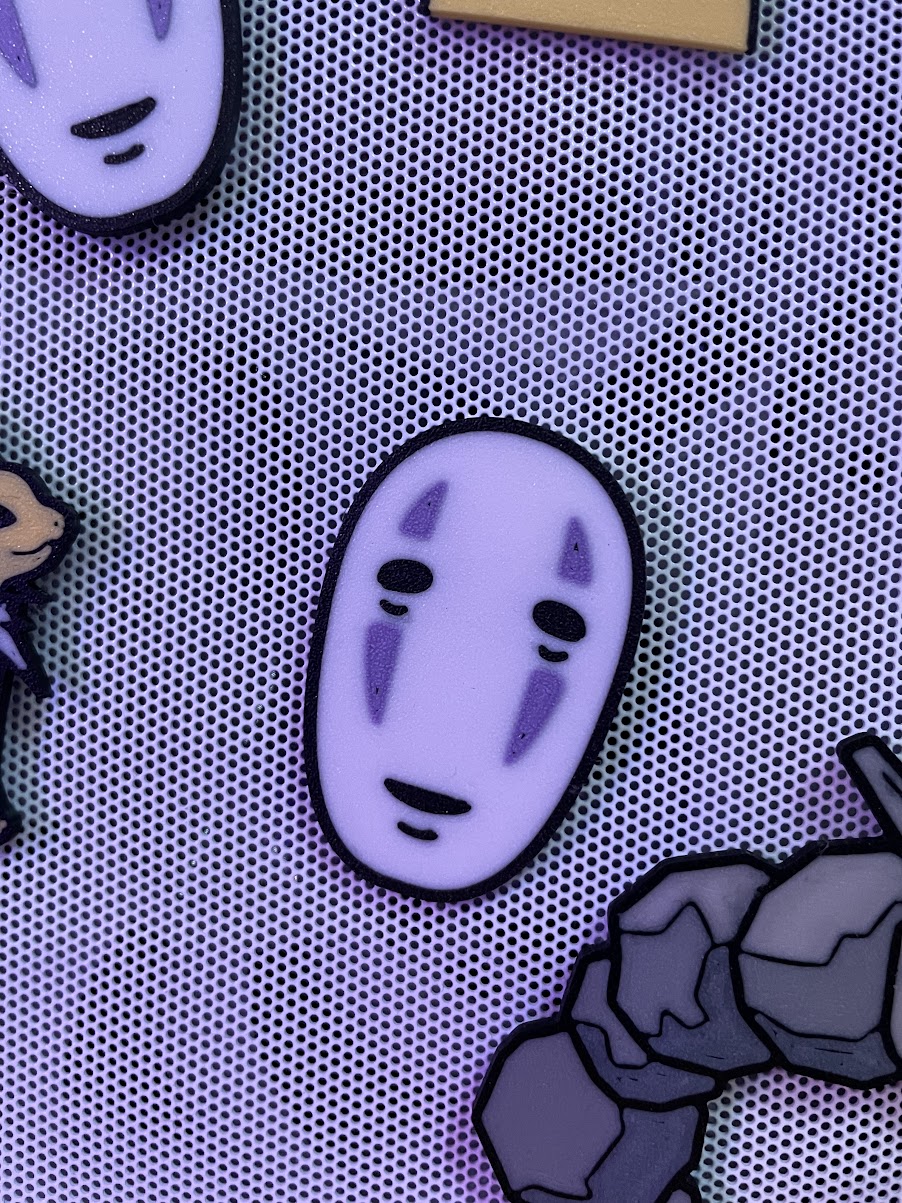 Spirited Away - No-Face keychain and magnet by plomdawg | Download free ...