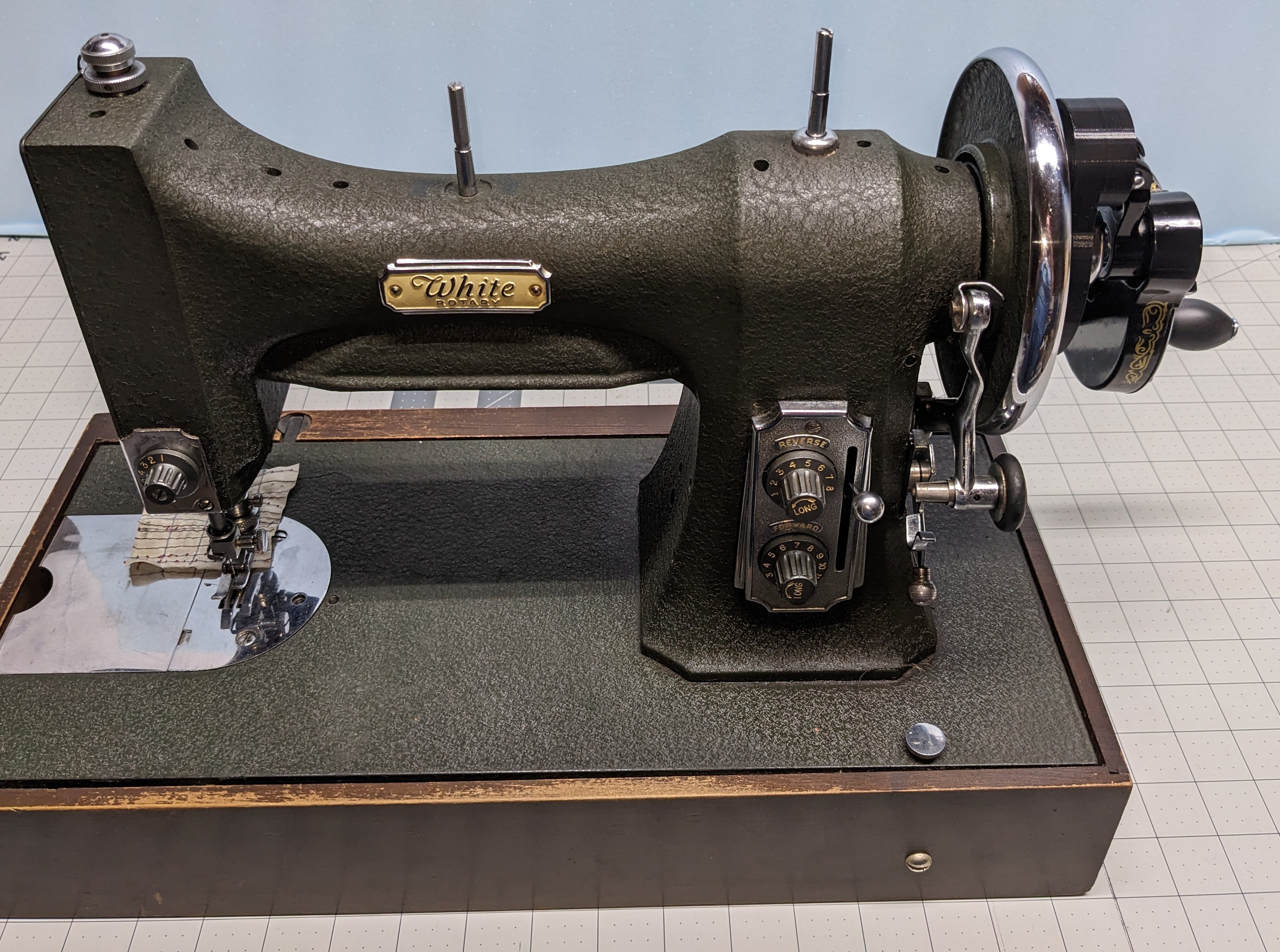White Rotary Model 77 Hand Crank Adapter by OhioBruce | Download free ...