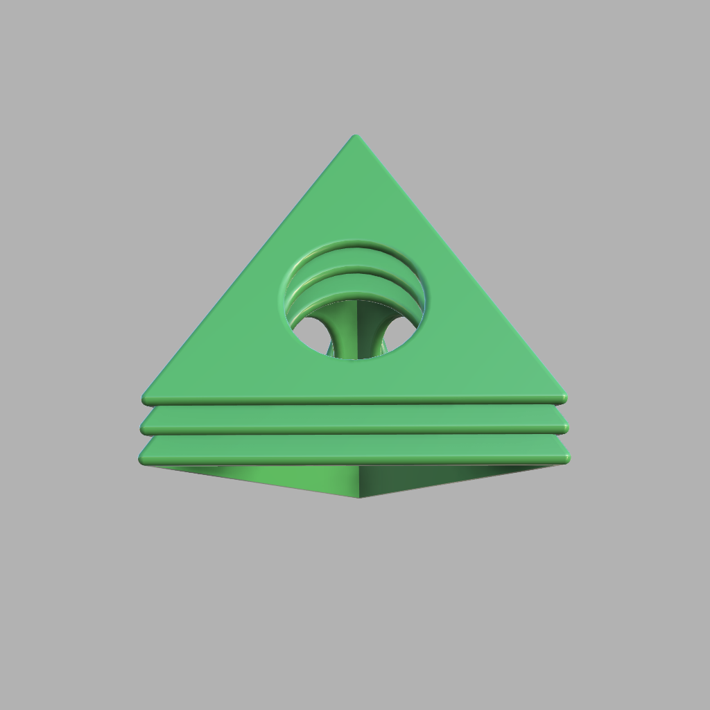 Parametric painting pyramids by Curtis West | Download free STL model ...