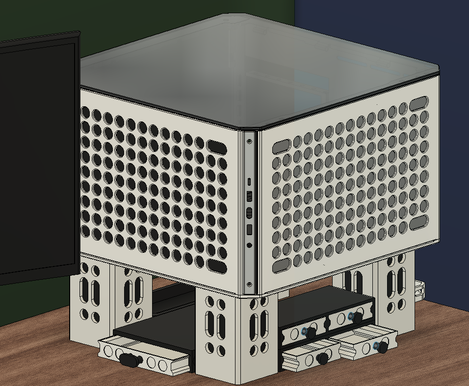 CoolerMaster Feet with Accessories by Tramaine Thornberry | Download free STL model | Printables.com