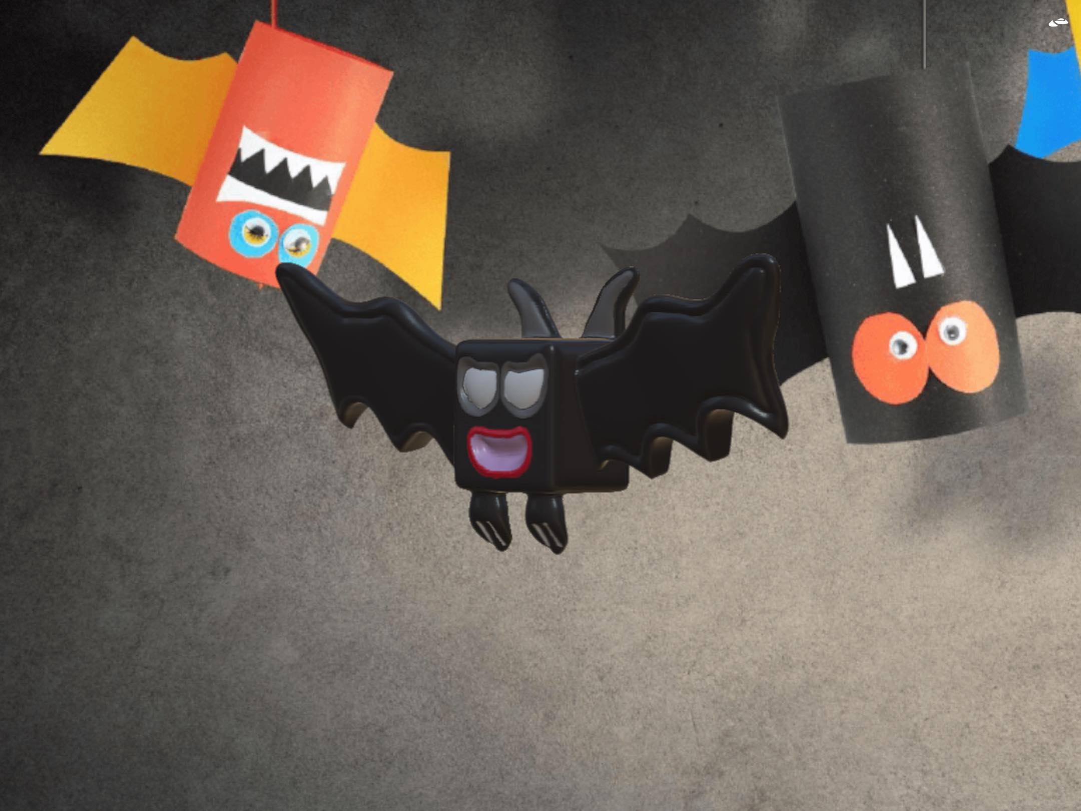 Square Halloween Bat by Primewelder | Download free STL model ...