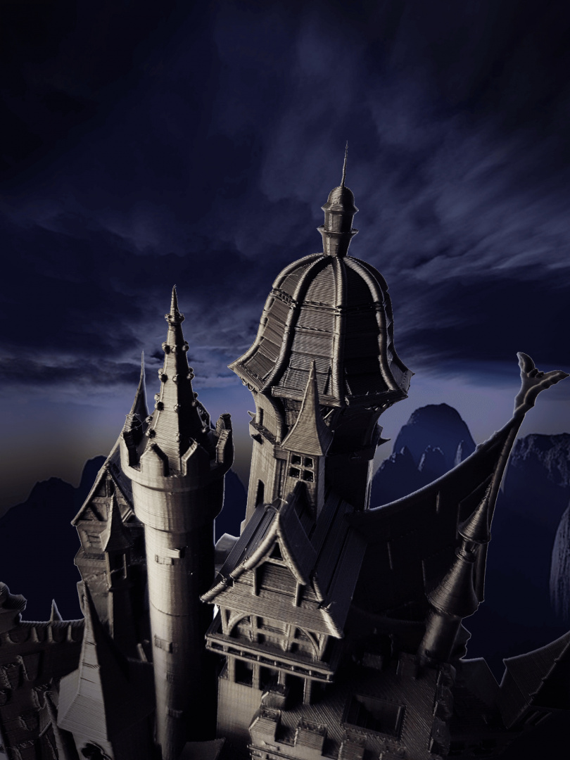 Vampire Castle by MiniWorld3D | Printables Store