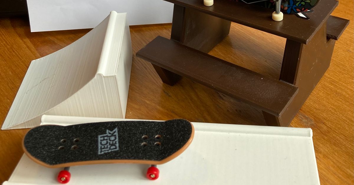 fingerboard ramps by Petr Tér | Download free STL model | Printables.com