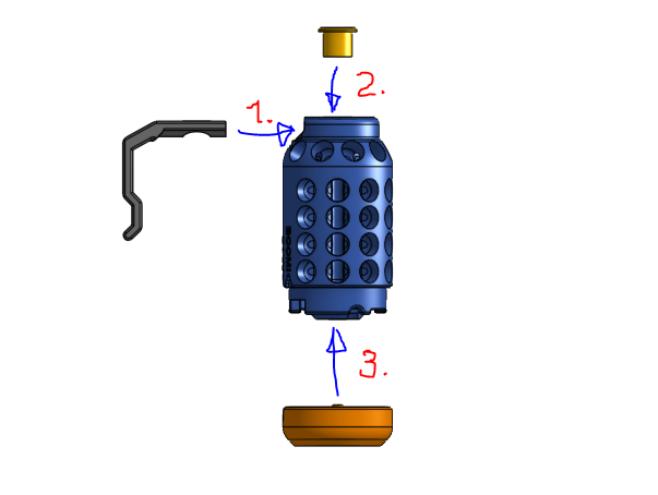 20mmShellGreenGasNade by ironz | Download free STL model | Printables.com