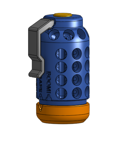 20mmShellGreenGasNade by ironz | Download free STL model | Printables.com
