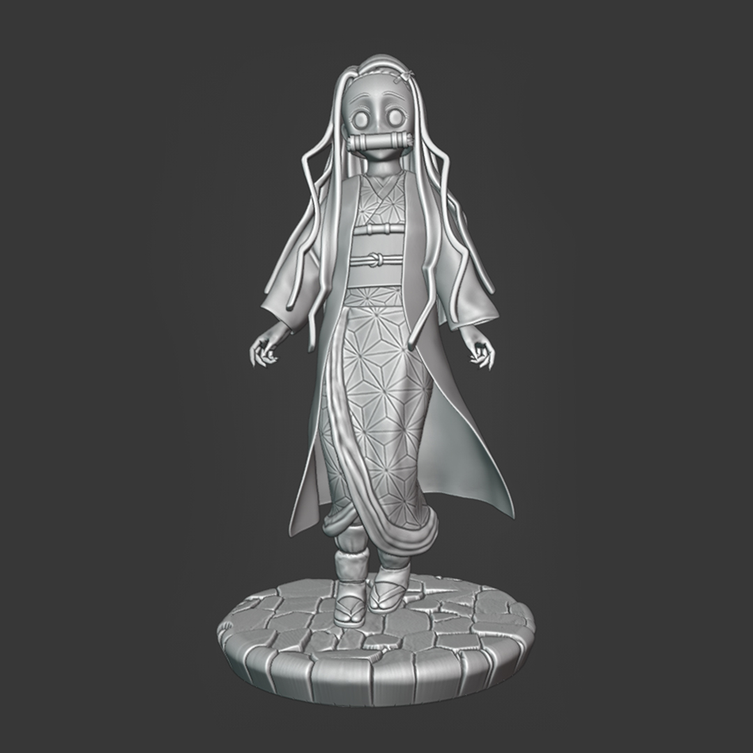 Nezuko Pose by White Owl Studios | Download free STL model | Printables.com