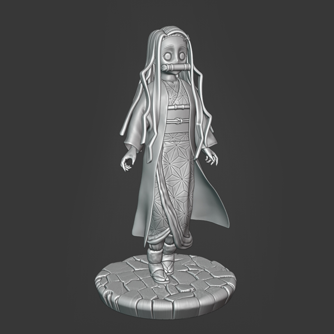 Nezuko Pose by White Owl Studios | Download free STL model | Printables.com