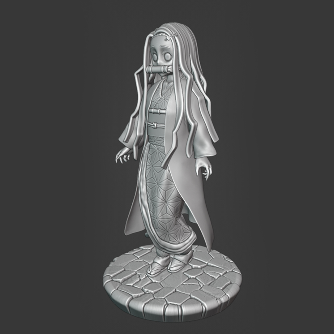 Nezuko Pose by White Owl Studios | Download free STL model | Printables.com