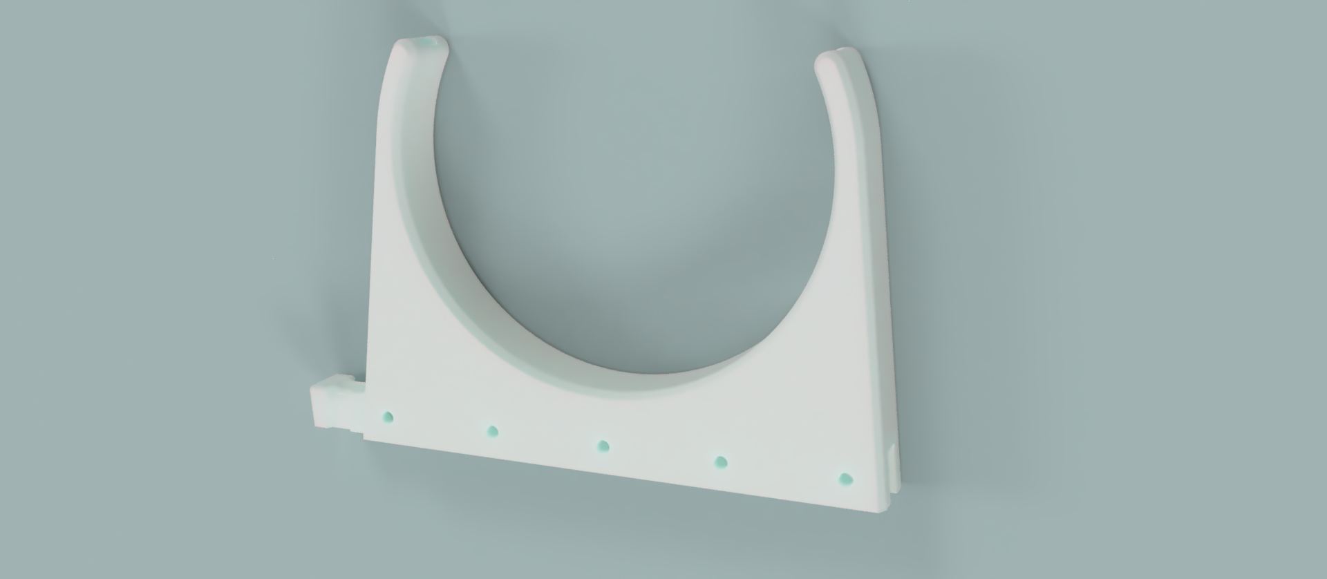 Cable loop with Cable tie retainer by Ebthing | Download free STL model ...