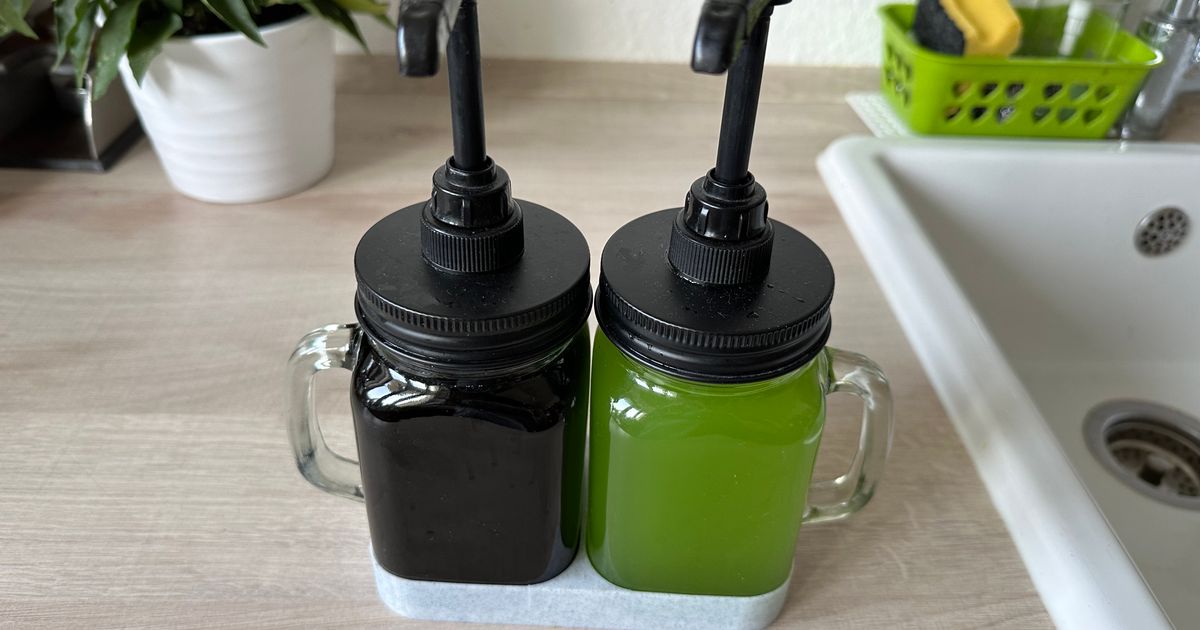 Syrup dispenser keeper by hoeni | Download free STL model | Printables.com