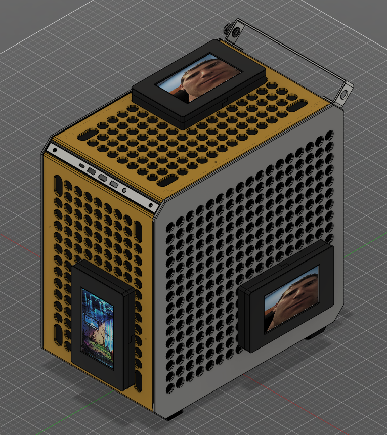 5 inch Screen Case by Lama | Download free STL model | Printables.com