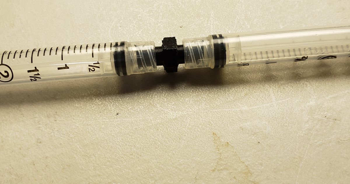 Luer Adapter by shafror | Download free STL model | Printables.com