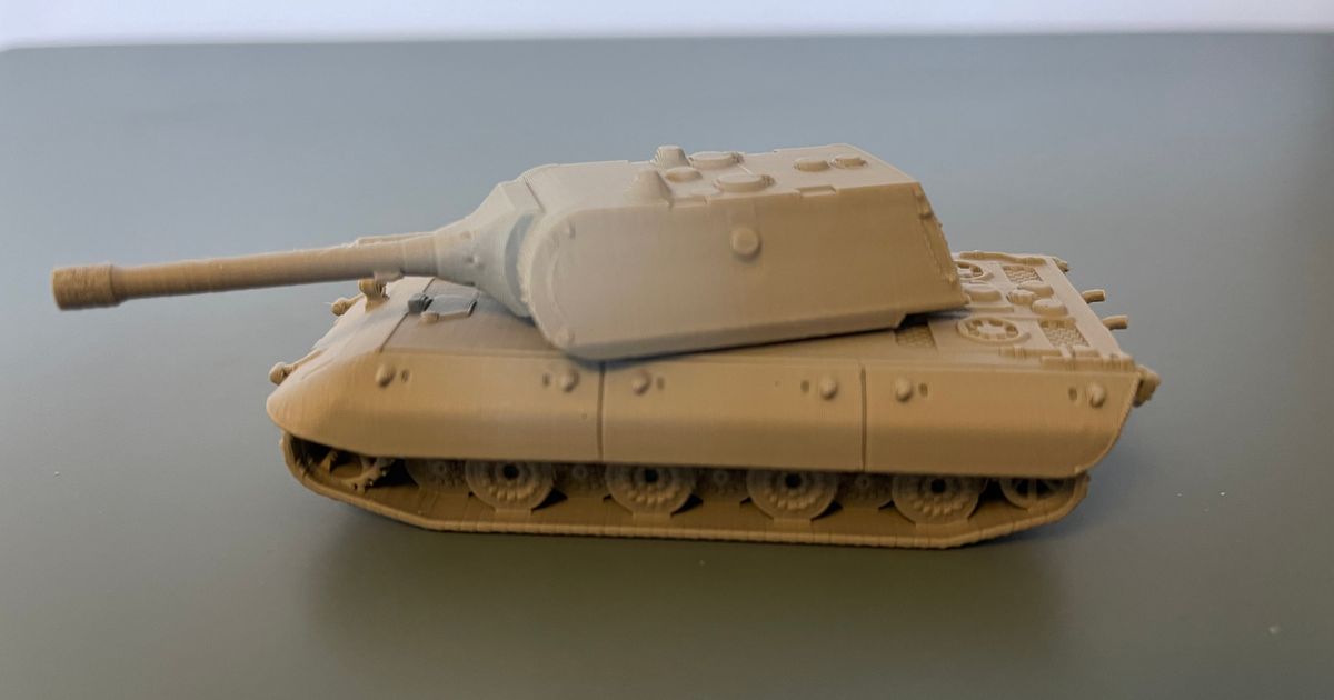 Panzerkampfwagen E100 by Catharsis69 | Download free STL model ...