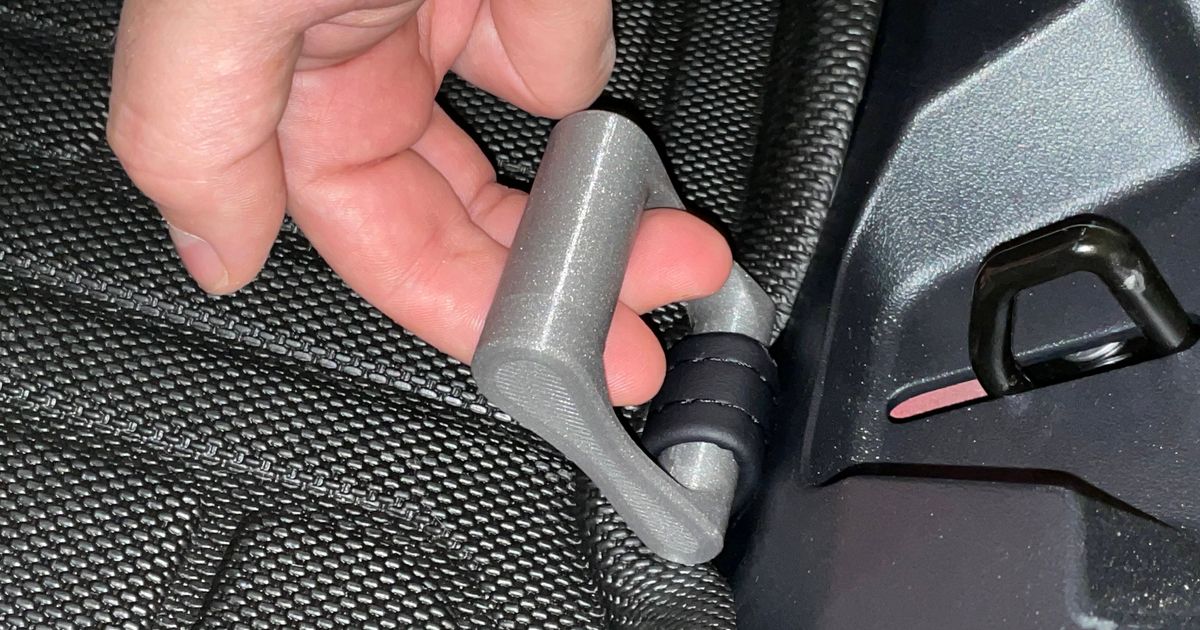 Tesla Trunk Handle by delfini | Download free STL model | Printables.com