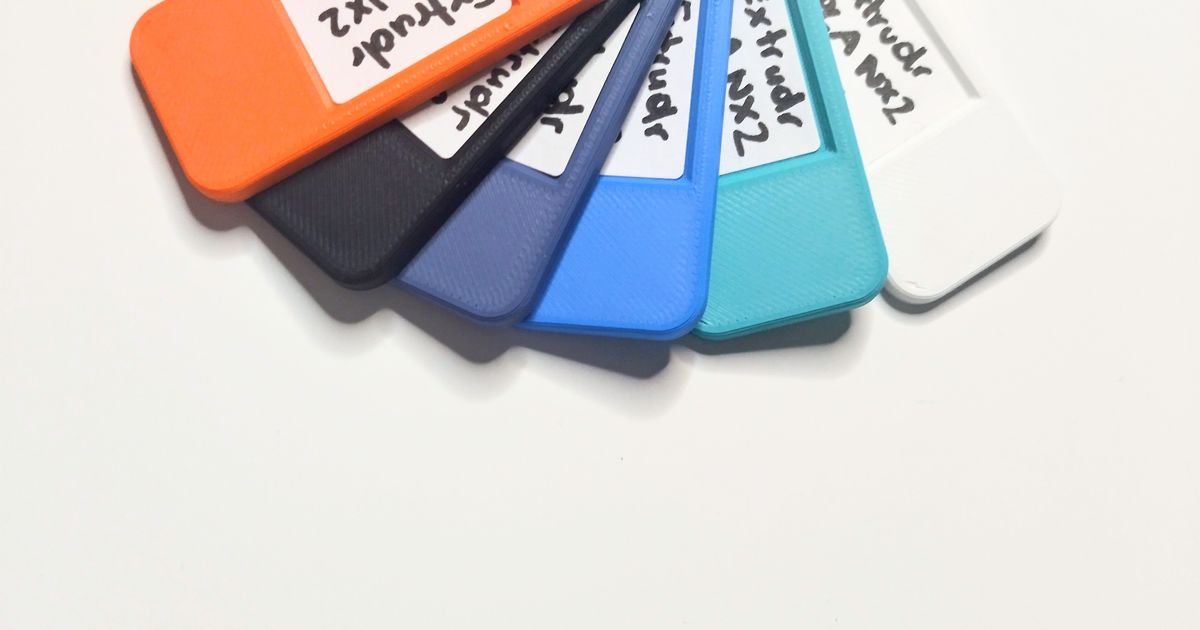 Filament sample by Magda j | Download free STL model | Printables.com