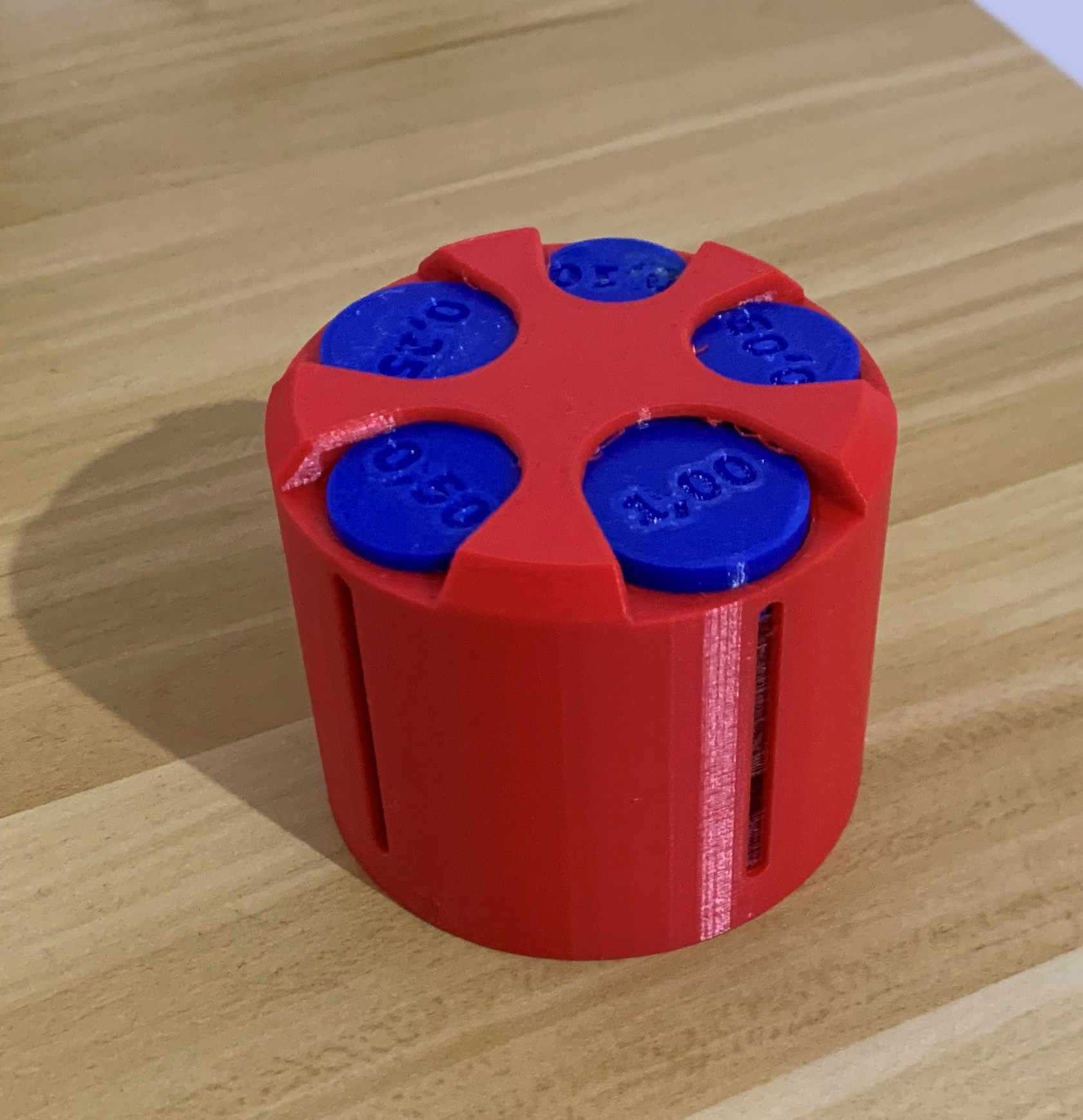 Brazilian Coin Holder (Real coin)) by 3Dprinting5Bits | Download free ...