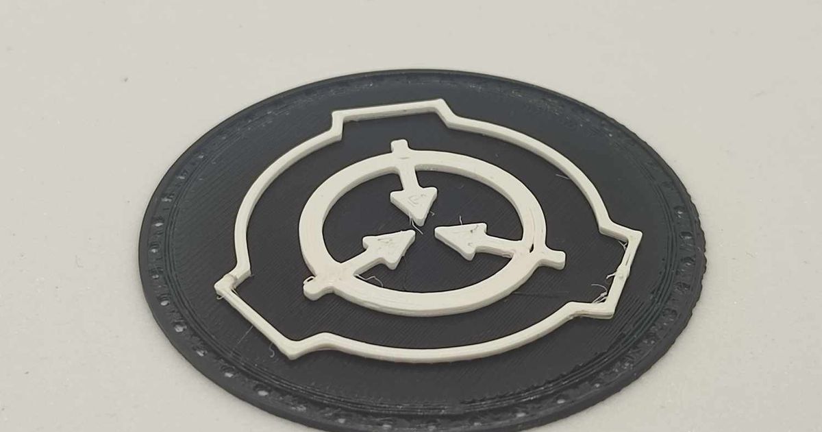 SCP patch por Redix | Descargar modelo STL gratuito | Printables.com