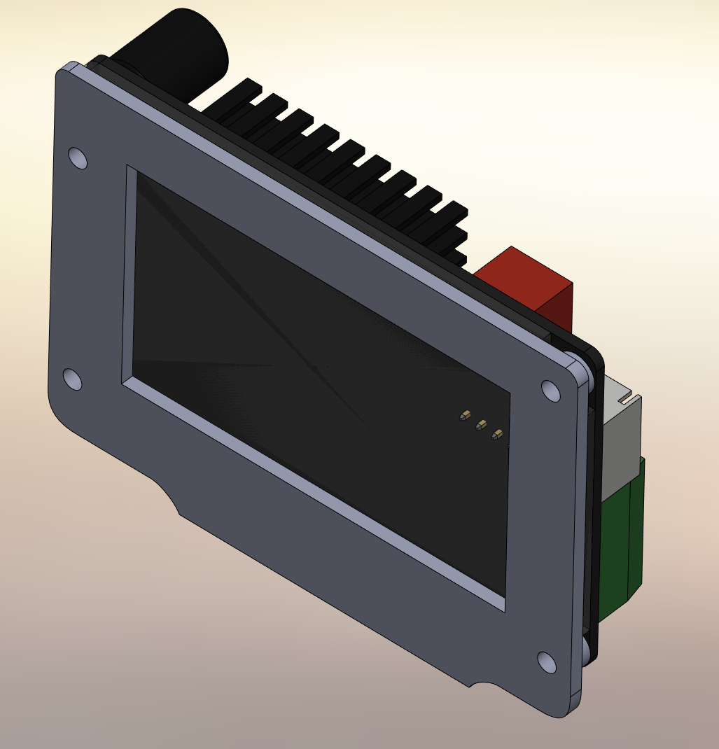 MKS TMC2160 0C vertical DINrail Mount by PlasticPusher | Download free ...