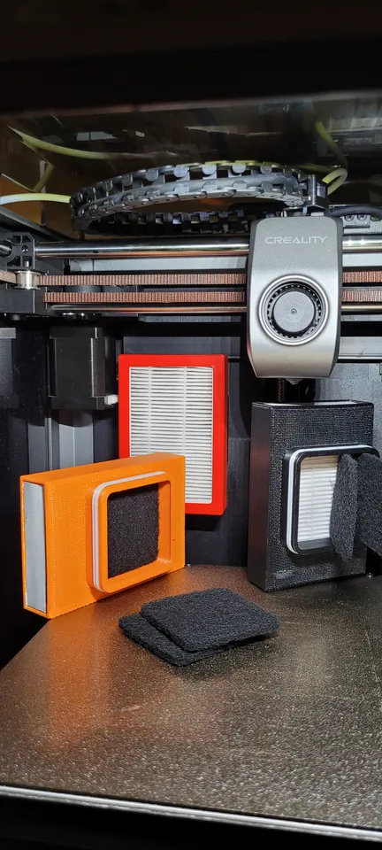Creality K1 HEPA filter housing by PAPIGLO 3D printing services ...