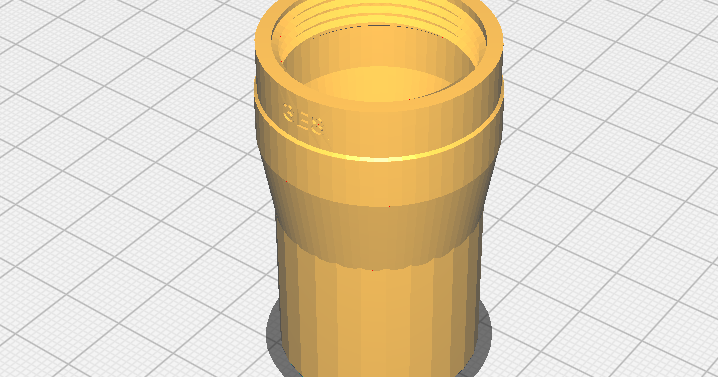 Ryobi vacuum bag adapter by KubaK | Download free STL model ...