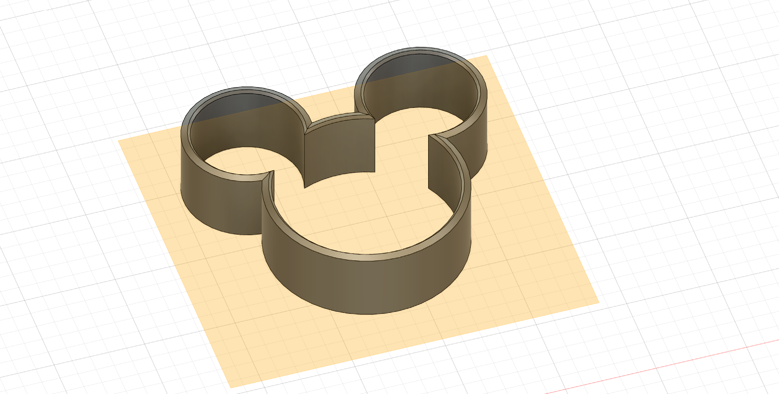 Mickey Mouse pizza cutter by Michael Humme | Download free STL model ...
