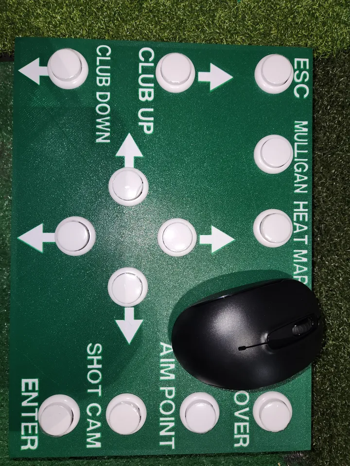 Golf Simulator Control BOX FOR GSPRO by DiyGolfGuy | Download free STL ...