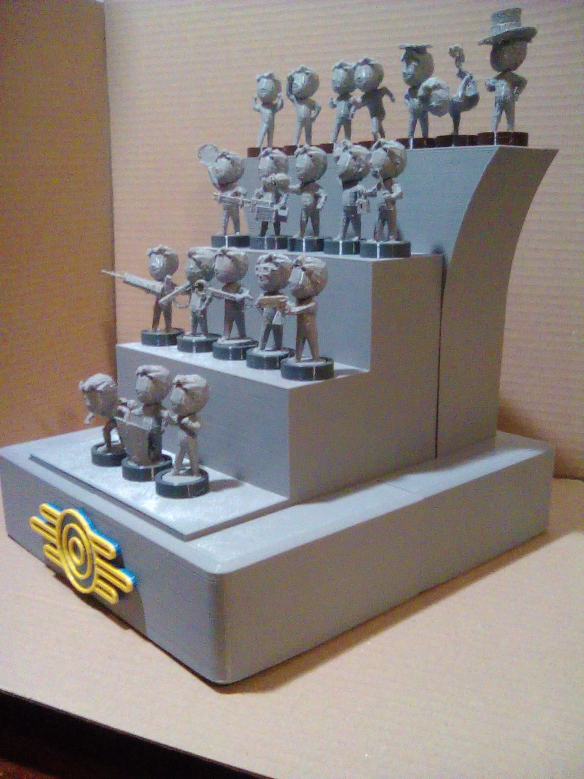 Fallout4 stand for all 20 bobbleheads / stojan pro všech 20 perků ze ...