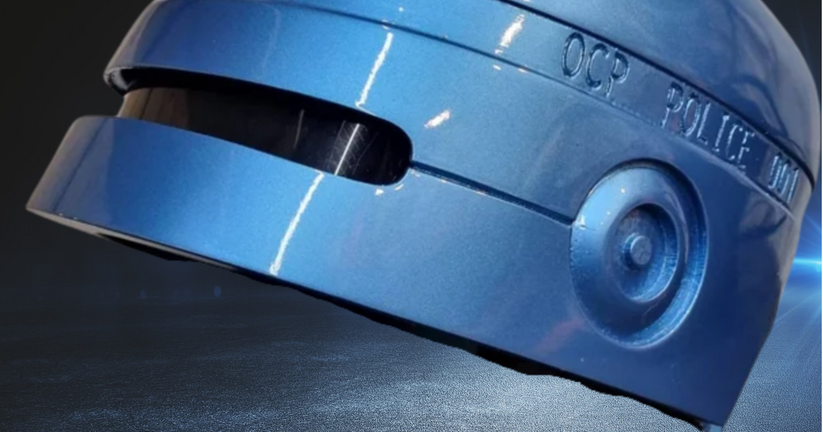 RoboCop Helmet por Clark | Descargar modelo STL gratuito | Printables.com