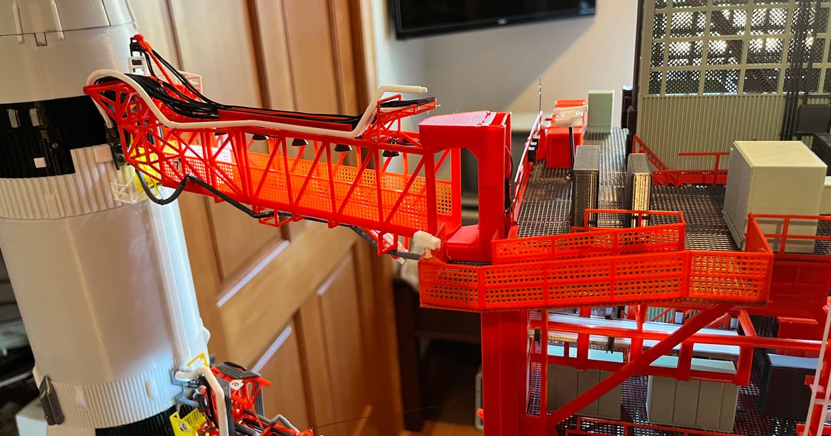 Apollo LUT Swing Arm #7 von bglasford1 | Kostenloses STL-Modell ...