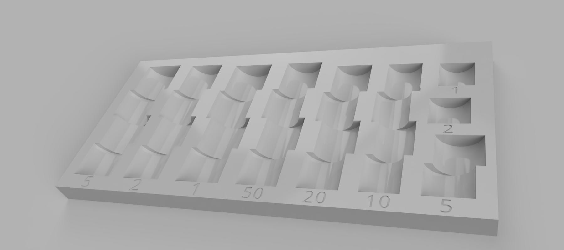Coin tray for Polish zloty PLN by SPC | Download free STL model ...