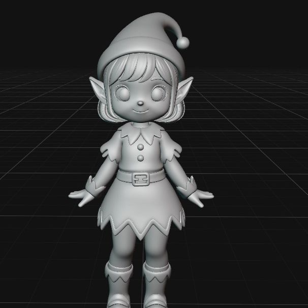 little elf girl by gabi123 | Download free STL model | Printables.com
