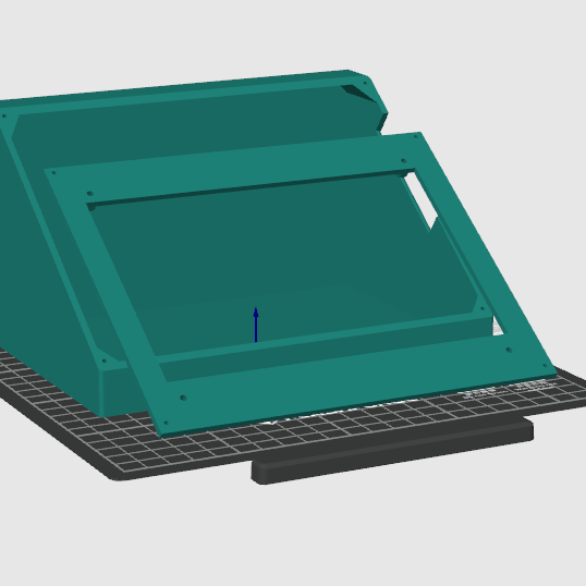 LCD 7＂ Case by Jakub | Download free STL model | Printables.com
