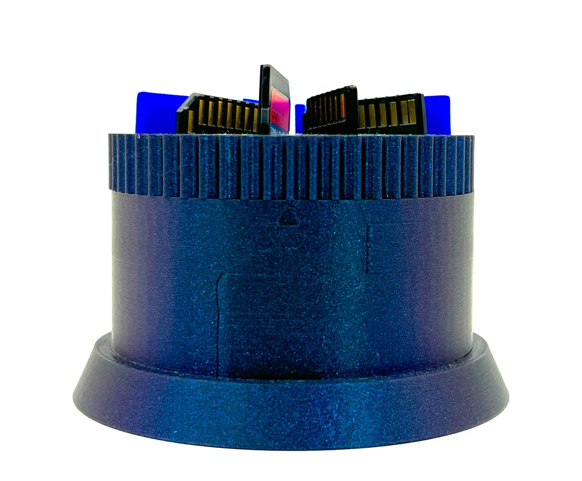 SD Card Carousel by Tangibility | Download free STL model | Printables.com