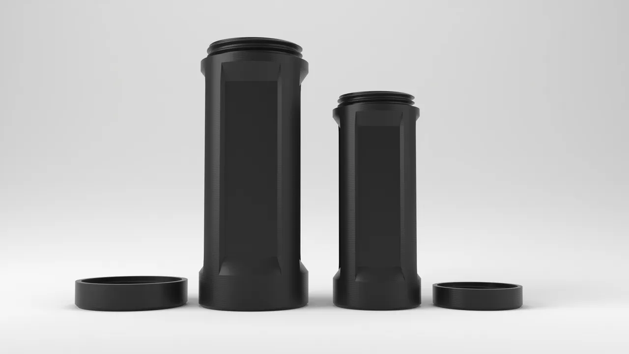 Twist Cap Container by Jason Walker | Download free STL model ...
