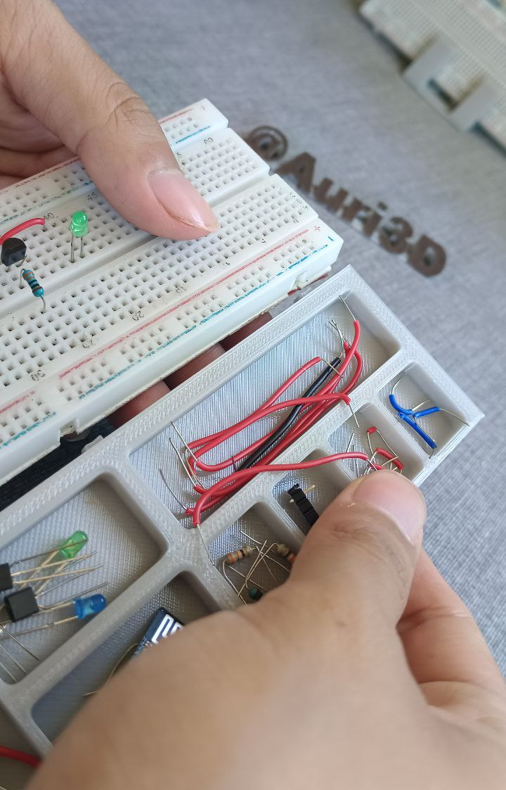 Organizador para Protoboard ( Breadboard Organizer ) by Auri3D ...